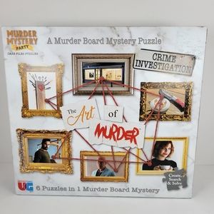 Games | Murder Mystery Party Case File Murder Board Puzzle The Art Of ...